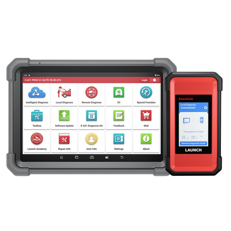 LAUNCH X431 PRO3 V+ Elite J2534 Type C Scanner With Smartlink VCI, OBD ...