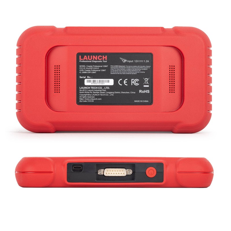 LAUNCH CRP 129MT Motorcycle Diagnostic Tool OBD Full system Full ...