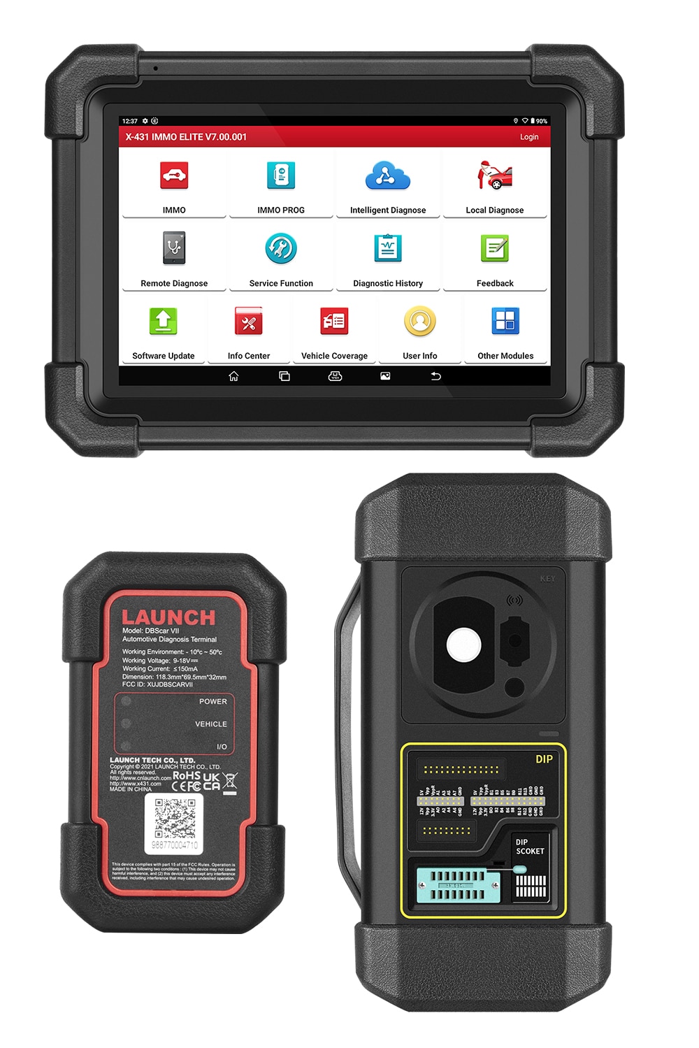 LAUNCH X431 IMMO Elite Car Key Programming Tools OBD OBD2 Full System ... LAUNCH X431 IMMO Elite Car Key Programming Tools OBD OBD2 Full System ...